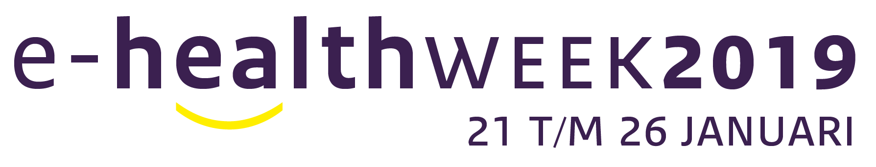 Ook in 2019 een e-healthweek: 21 t/m 26 januari - ECP | Platform voor ...