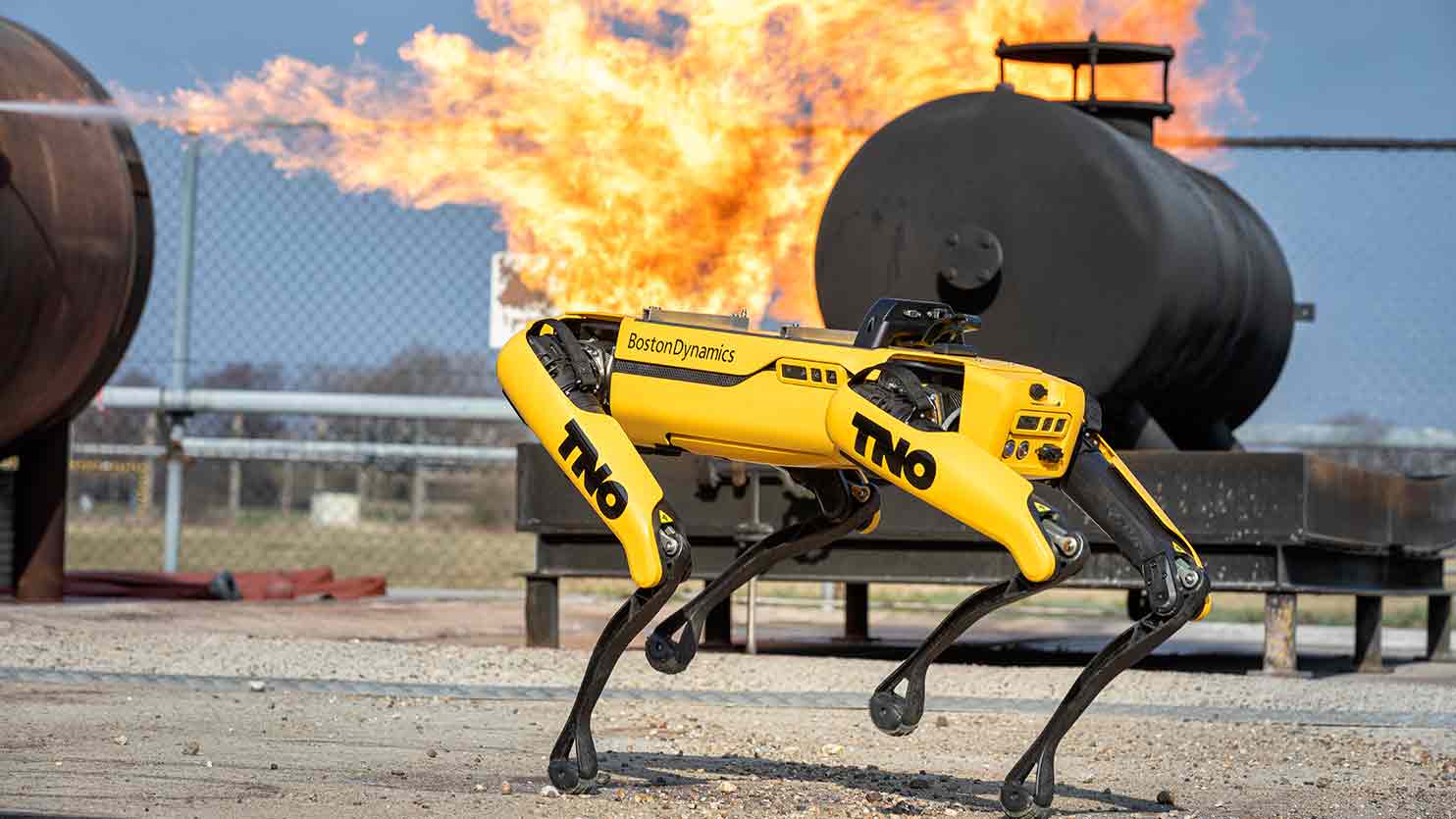 Situational awareness bij robot hond - TNO - ECP | Platform voor de ...